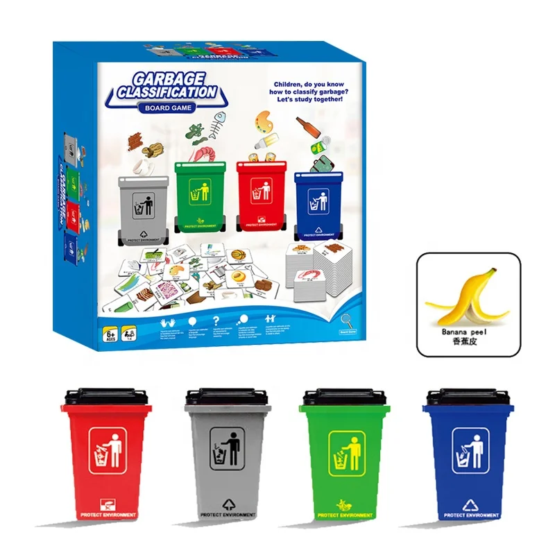 Kids garbage sorting game classification garbage matching game ...