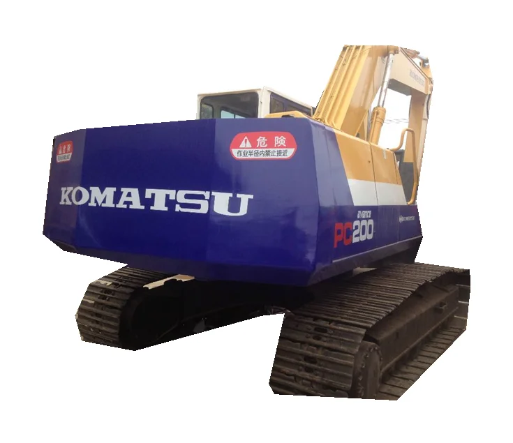 High Quality Low Prince Komatsu Pc200-5 Used Crawler Excavator Pc200-6 ...