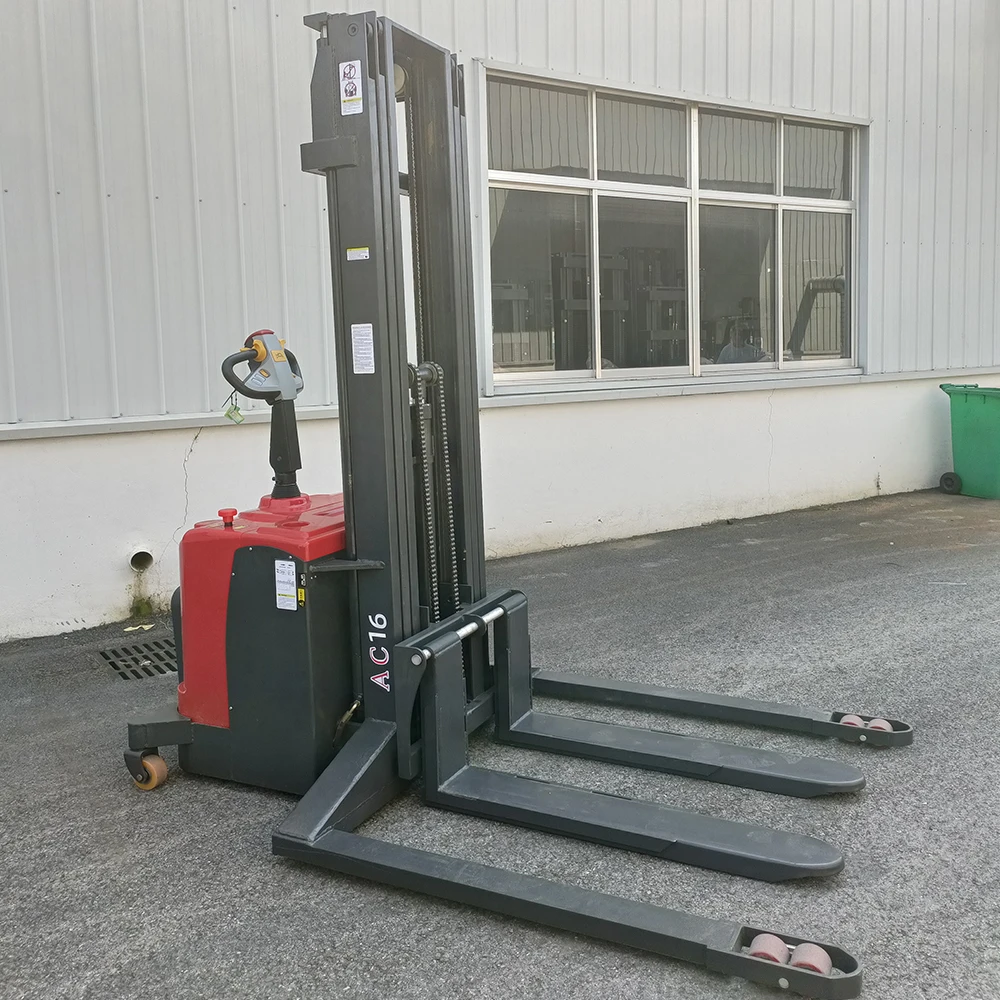 1.5 Ton 2 Ton Lifting Full electric stackers Pallet stacker Walking ...