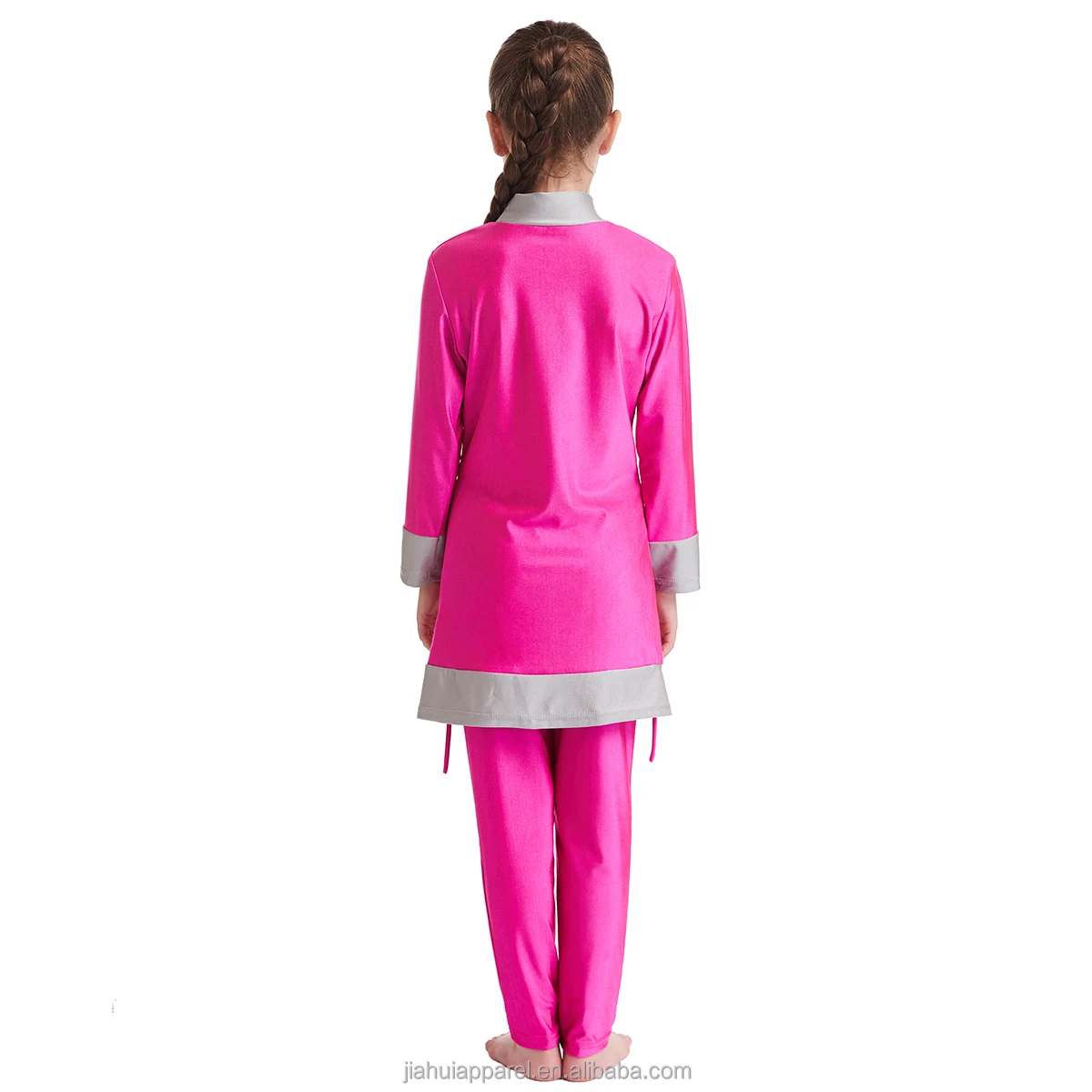 Muslim Kids Swimwear Girls Modest Islamic Summer Beach Swim Wear Arab ...