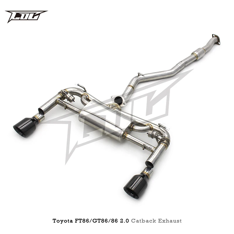 Boska Catback Exhaust for Toyota GR86/FT86/GT86/86 2.0