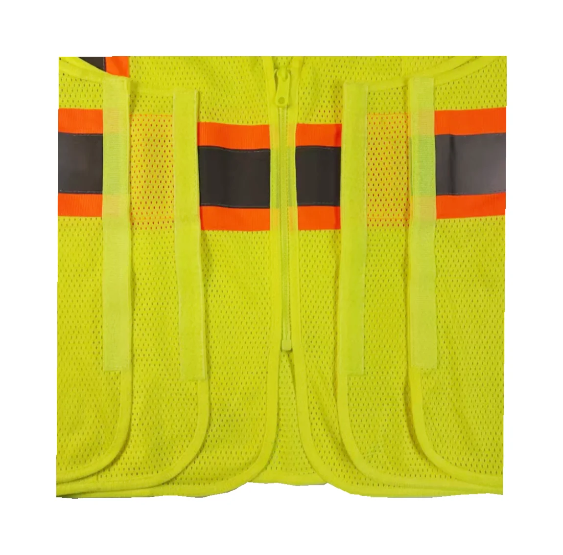 Ansi Two-tone Reflective High-visibility Mic Tab 5 Point Zipper Closure ...