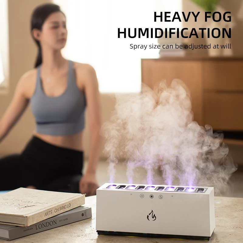 Dynamic Sound Pickup Humidifier with 10 Holes Spray Nozzles