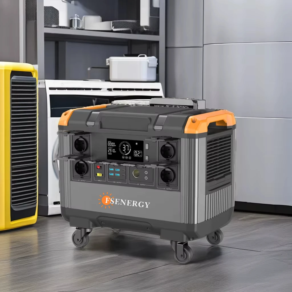 110V 220V 3000watts Portable Electric Power Station Solar Generator ...