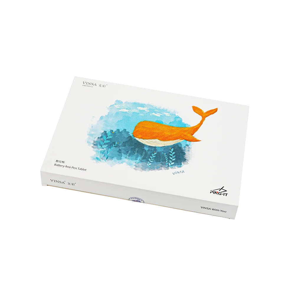 Vinsa 1060plus Graphic Tablet Drawing Pad With Digital Pen 12 Hot Keys ...