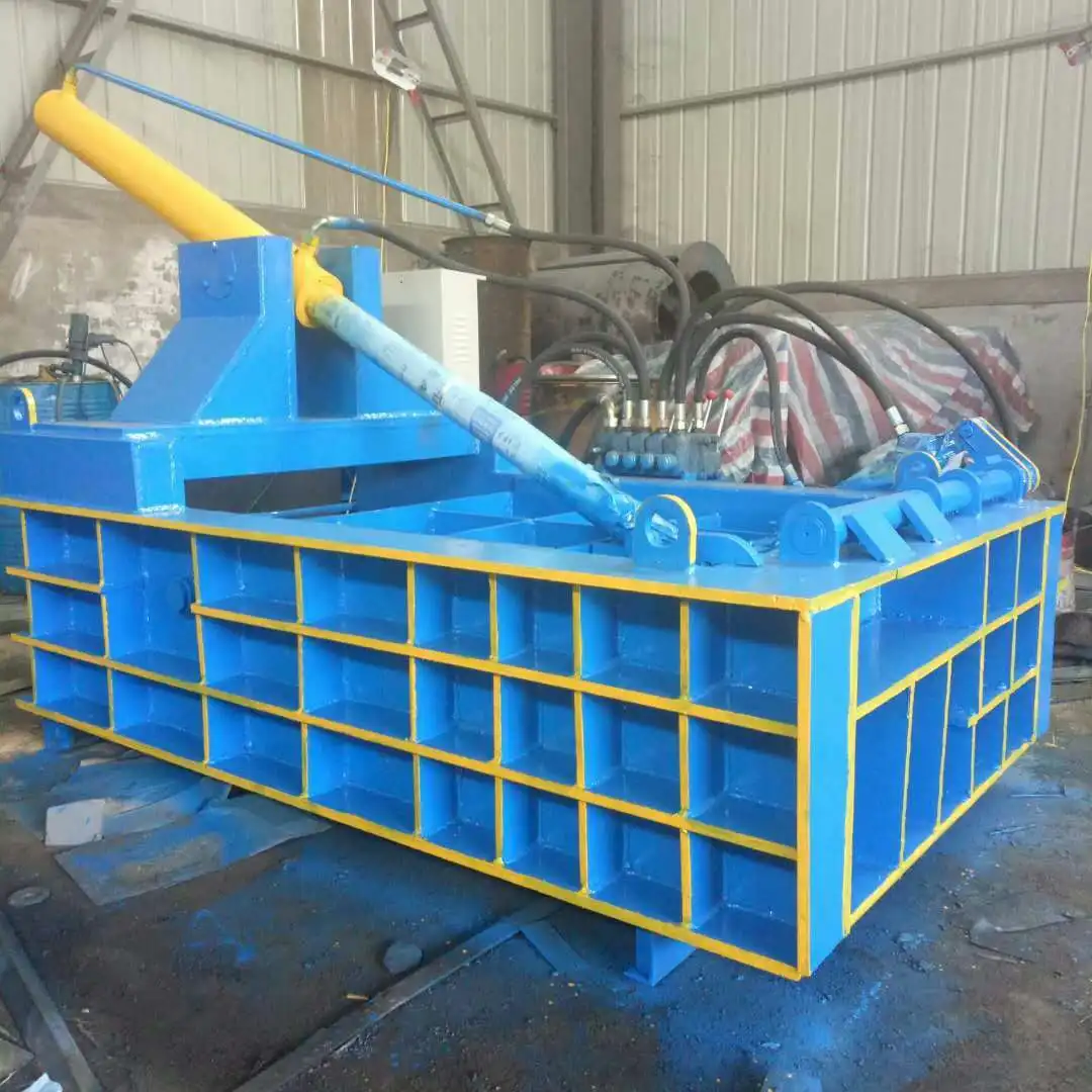 Waste Metal Scrap Metal Compactor Baler Balling Press Machine Scrap ...