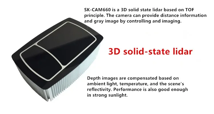 Sk-cam660 81m Tof 3d Infrared Depth Camera Solid State Array Lidar High ...