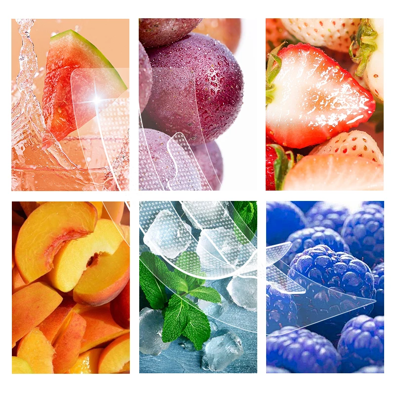 Neateeth Fruity Flavored Teeth Whitening Strips - No Chemical Taste