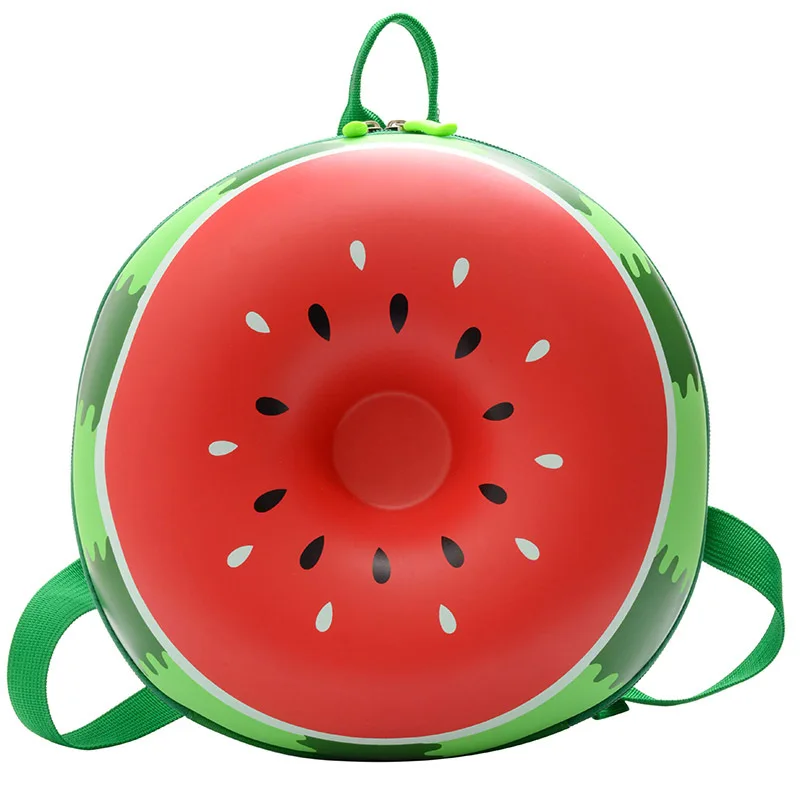 Cartoon Watermelon Fruits Design Children School Lovely Backpack For ...