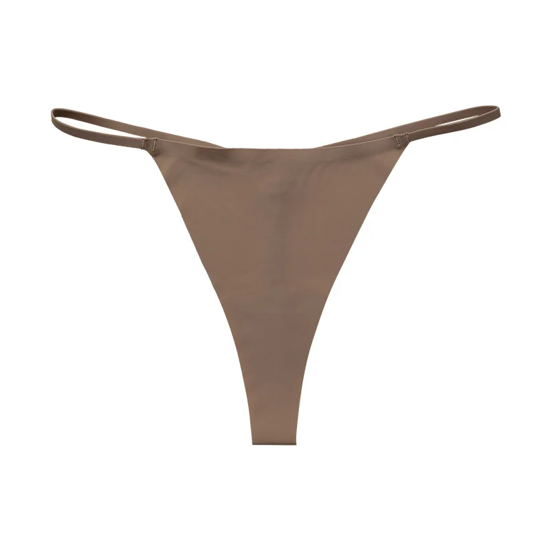 Seamless T Back High Cut Tiny Low Rise Satin Women Thongs - Buy Naughty ...