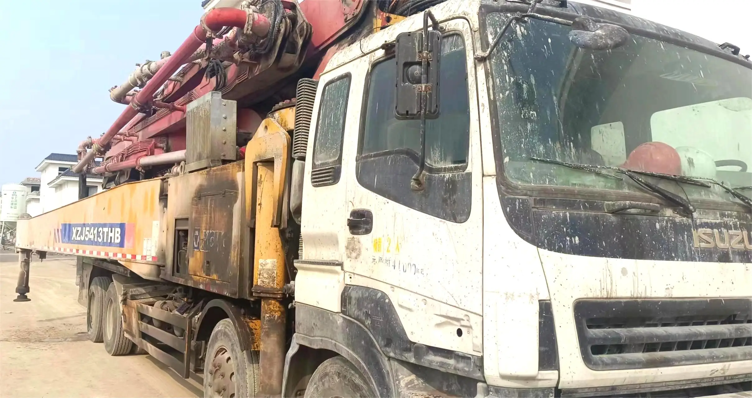 XCMG Official XZJ5413THBK Used Truck Mountedconcrete Pump Truck for ...