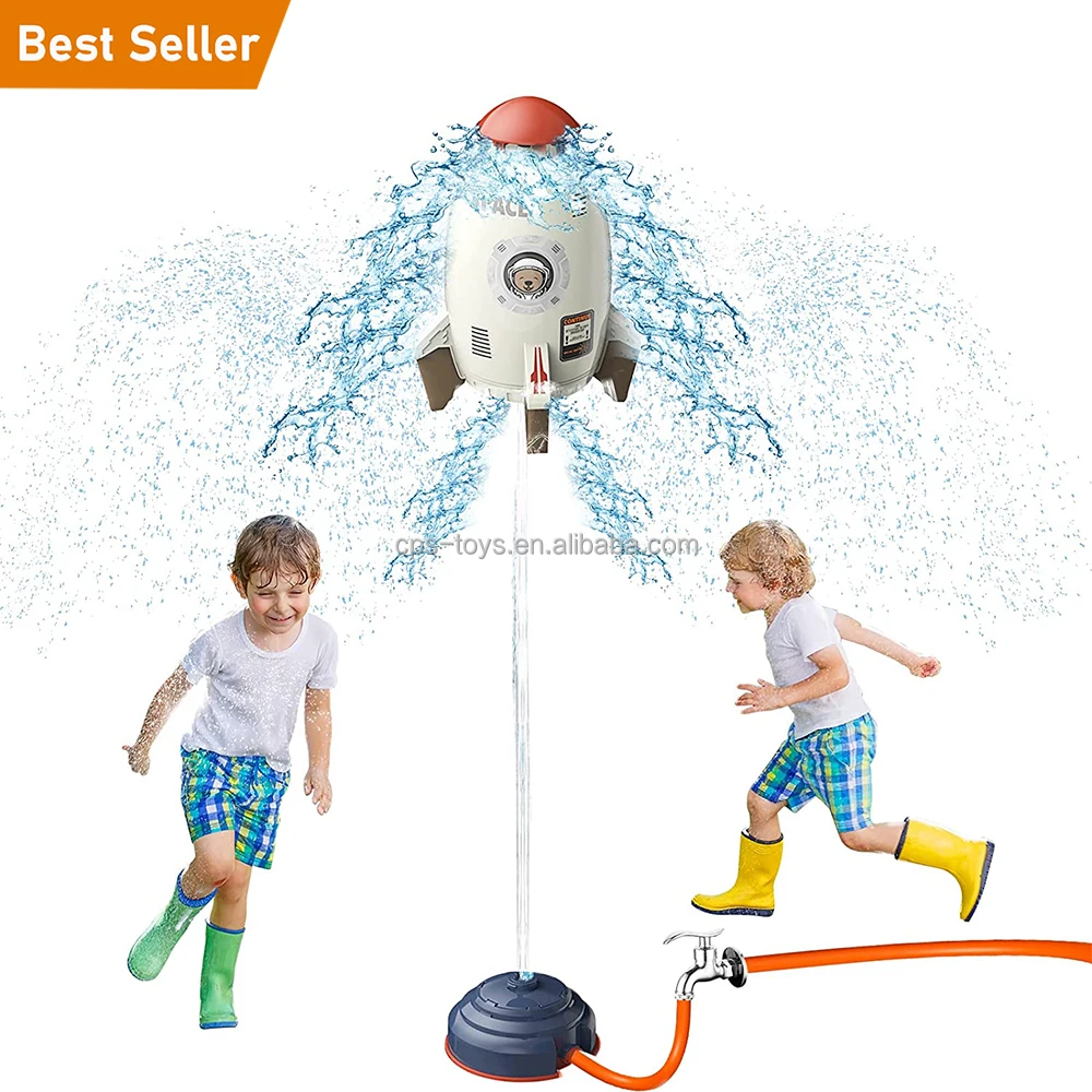 Sprinkler Rocket Launcher For Kids Summer Kids Sprinklers For Yard ...