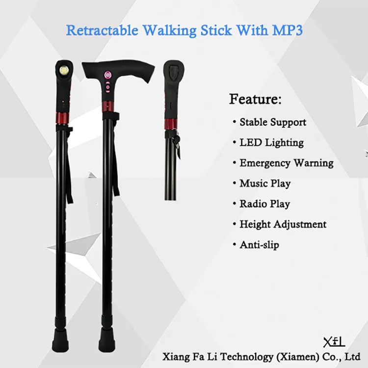 Smart Walking Stick - Lightweight & Adjustable Support