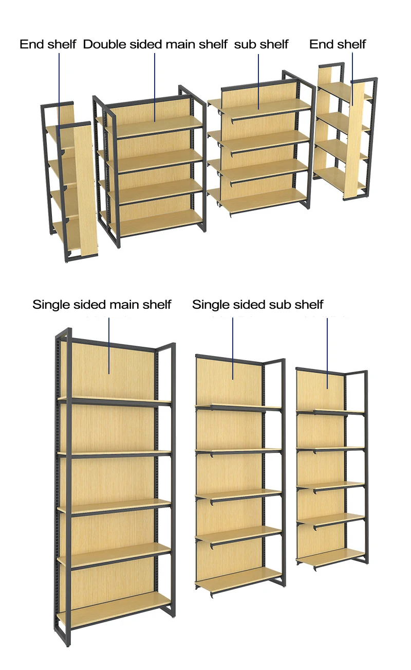 Double Sided Store Shelves - Durable & Versatile Solutions