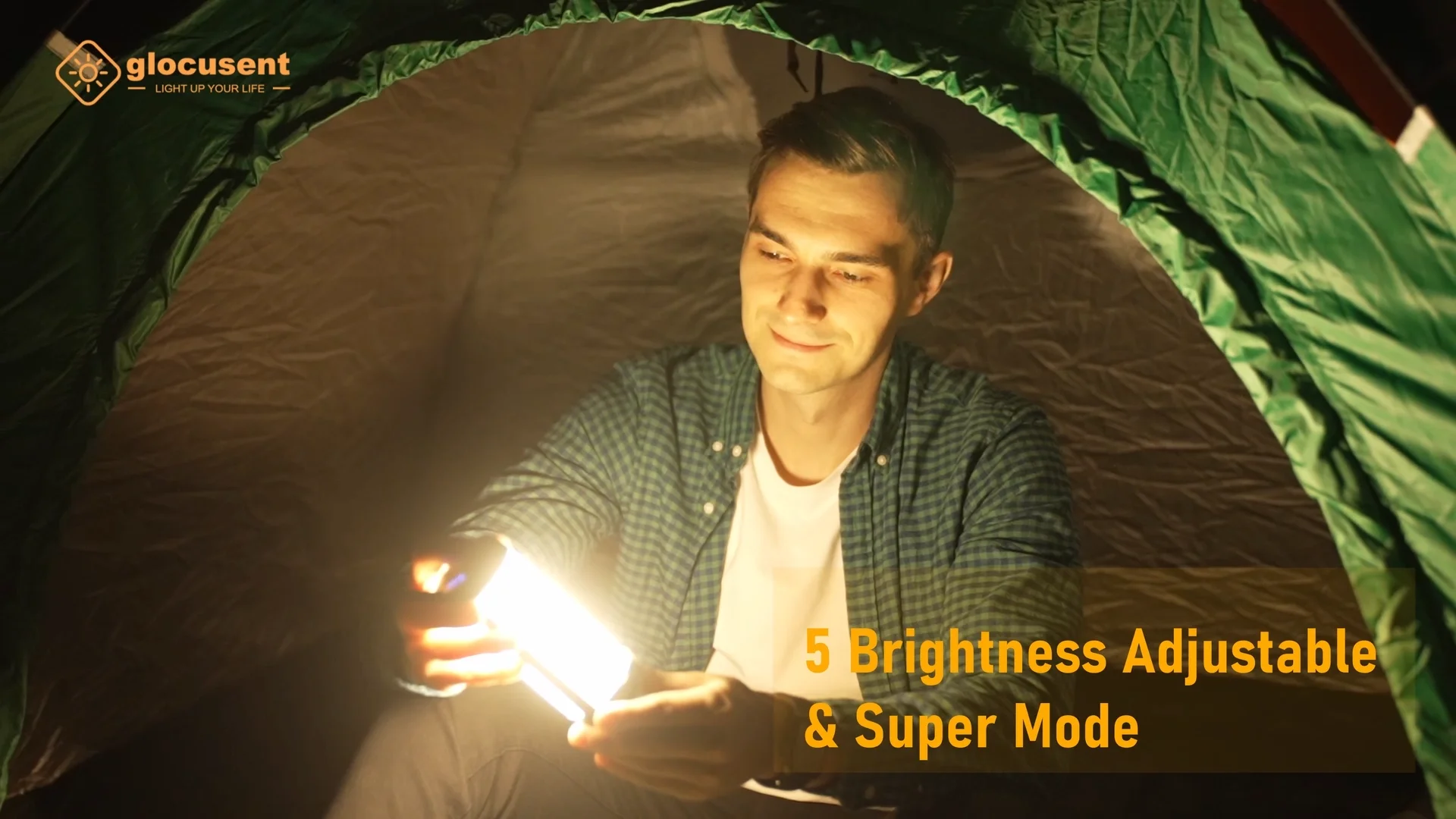 Glocusent Ip68 Waterproof Hangable Outdoor Mini Portable Led ...