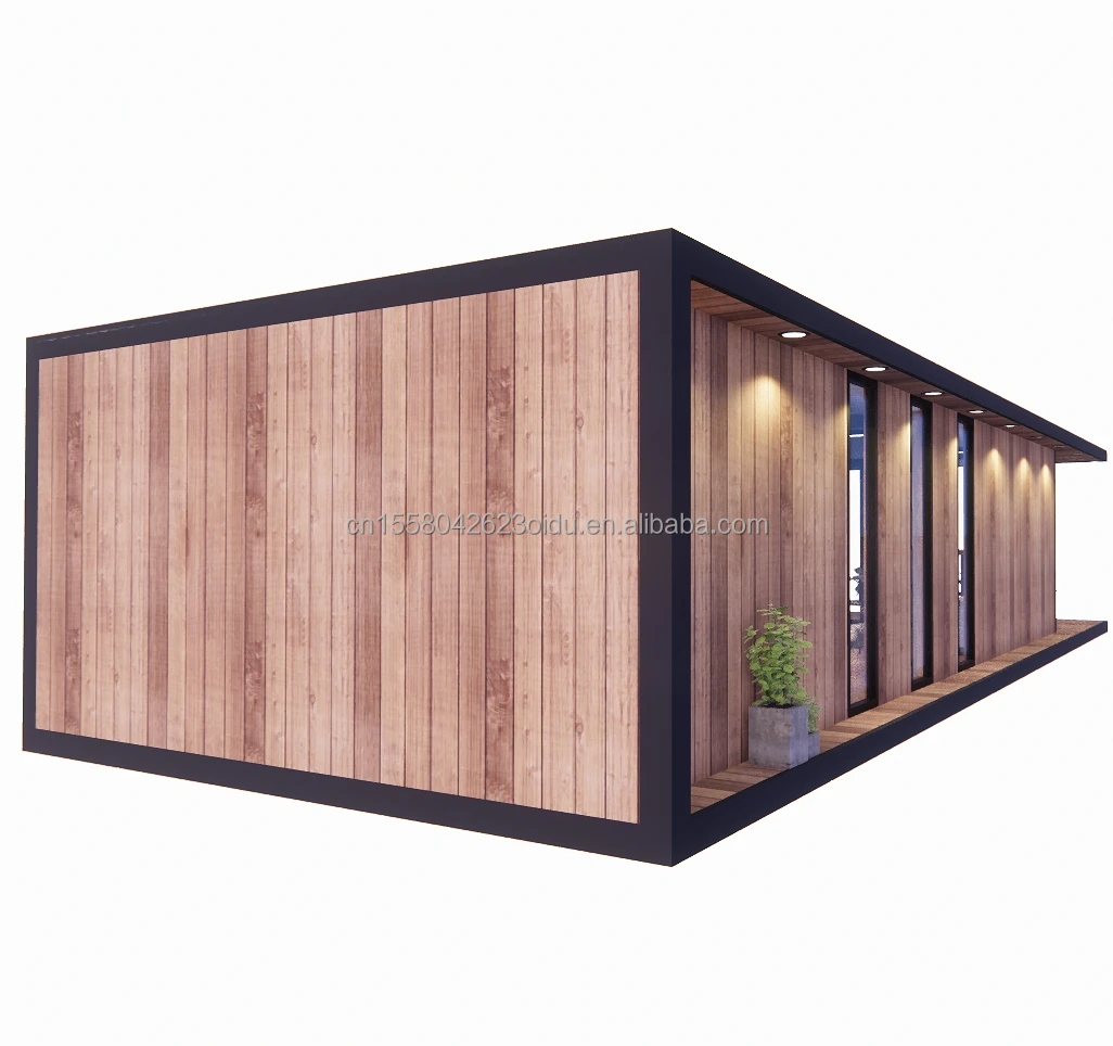 Modular 2-3 Bedroom Prefab Flat Pack Mobile Garden Cabin