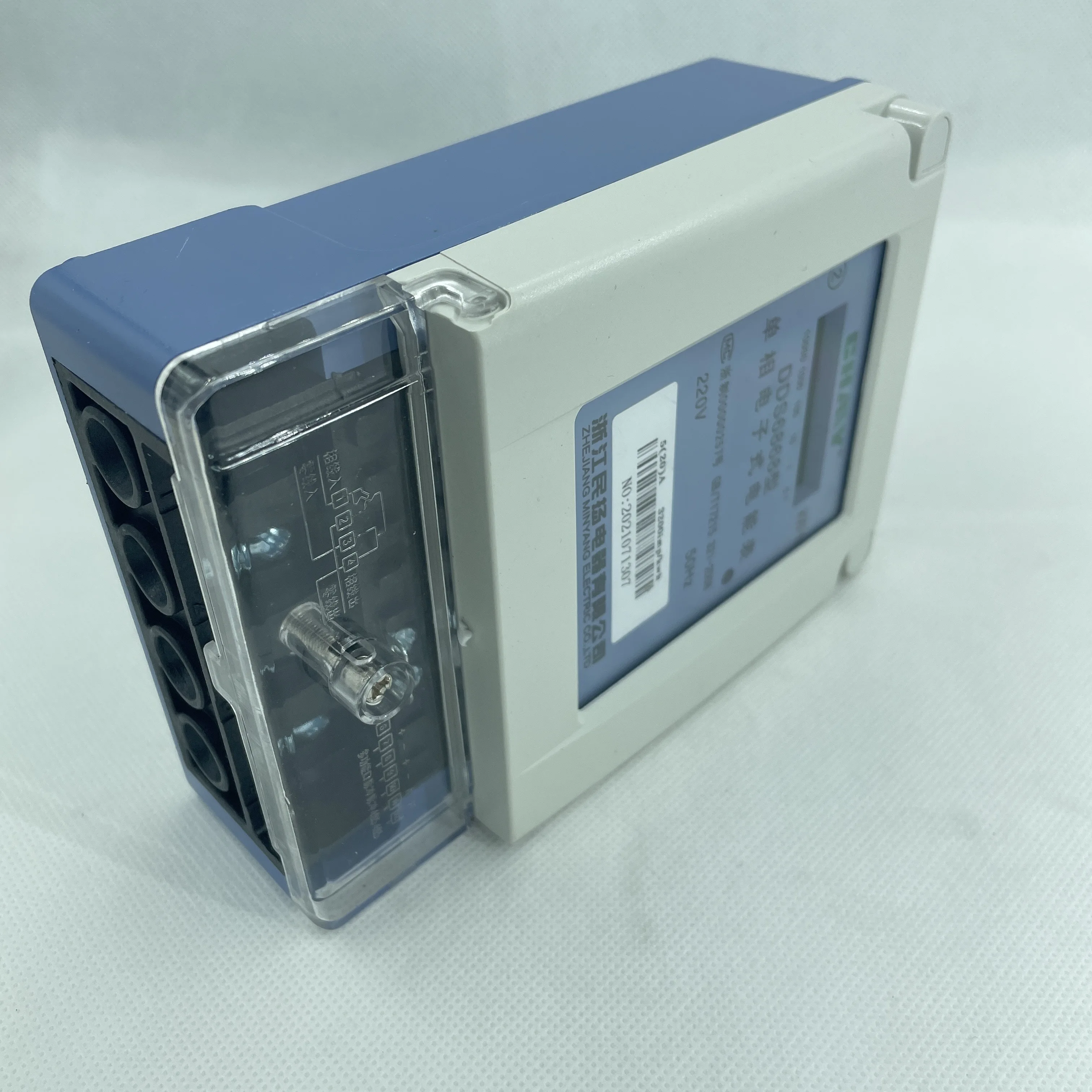 Digital Single Phase 2-wire Watt-hour Meter Kwh Form Phase Solid State ...