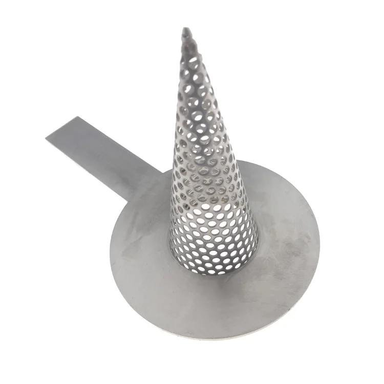 Smoking Pipe Screen Mesh Cone Shaped Custom Made Stainless Steel Cone ...
