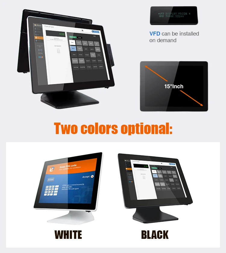 POS Tablet All in One 15 Inch - Efficient Cash Register