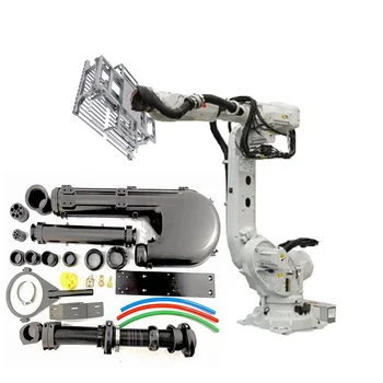 Industrial Robot Arm Abb Irb 6700 With Robotic Electric Vacuum Gripper ...