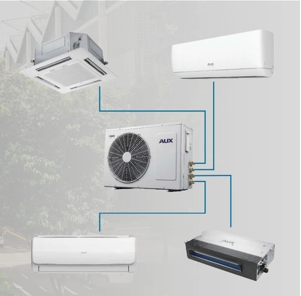Aux Brand Multi Split Air Conditioner System For Apartment With Ce ...
