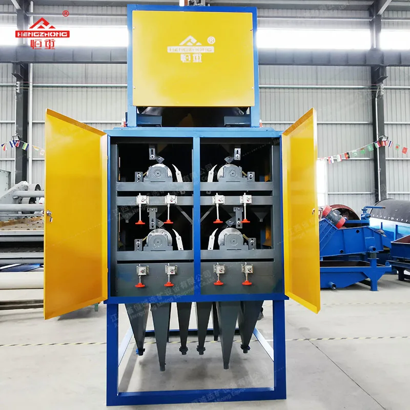 High Tension Electrostatic Separator for Wolframite Processing