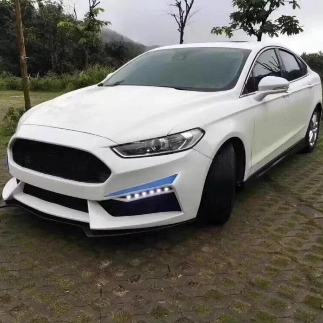 Abs Body Kit Front Rear Bumper Assembly For Ford Mondeo Convert Side ...
