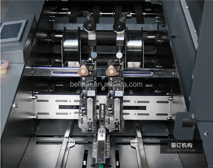 Full Automatic Paper Folding & Stitching Booklet Maker