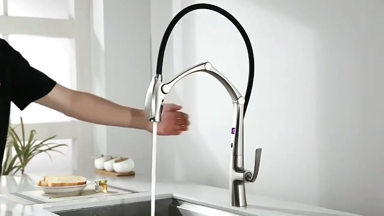 Scorpion Pull-out Design Digital Temperature Display Touch Sensor ...