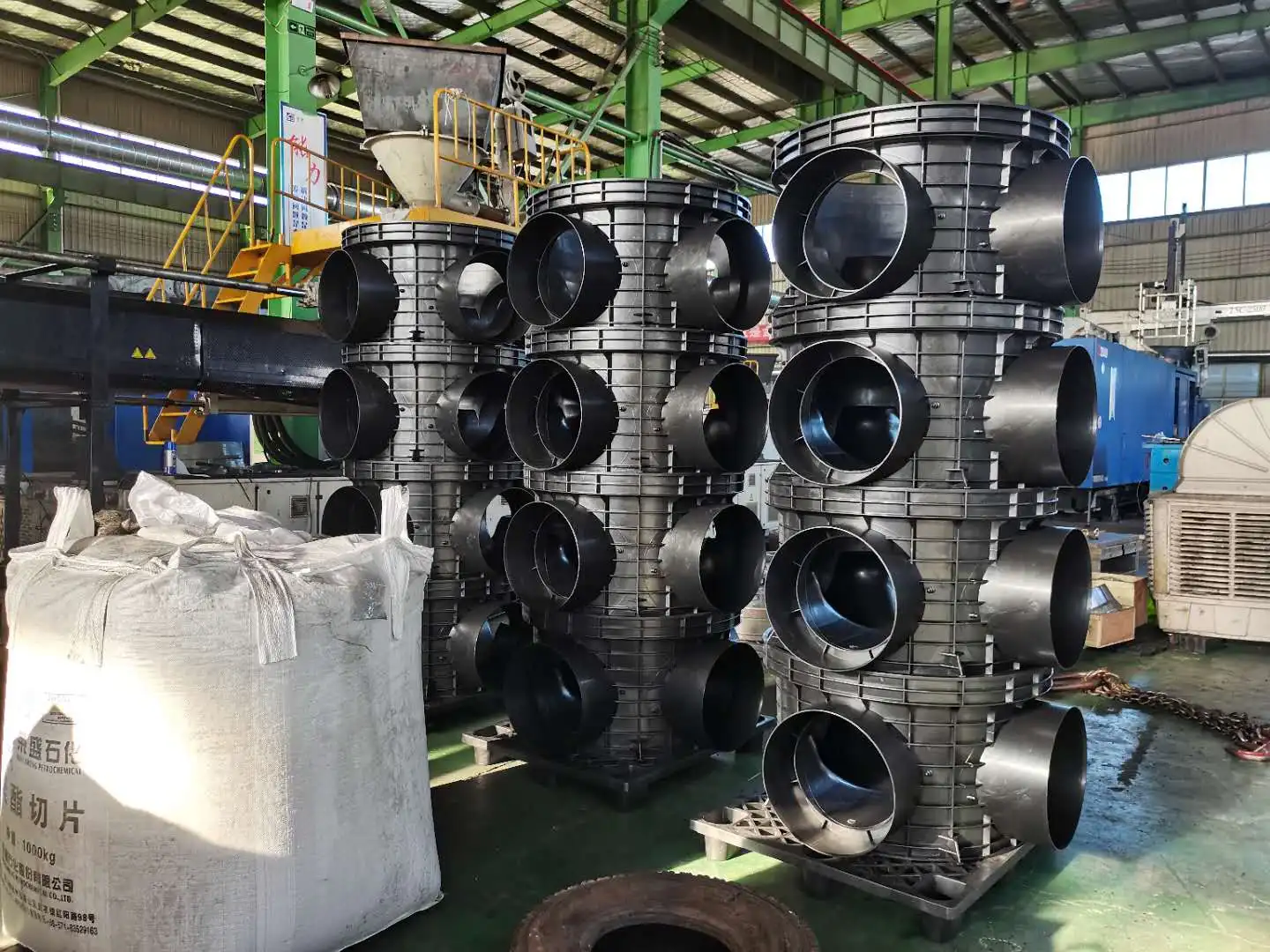 Sewage Drain Hdpe Resin Plastic Sewage Manhole Well 200-1000mm - Buy ...