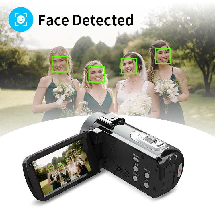 Real 4k Handheld Digital Video Camera Dis Recorder With 10x Optical ...