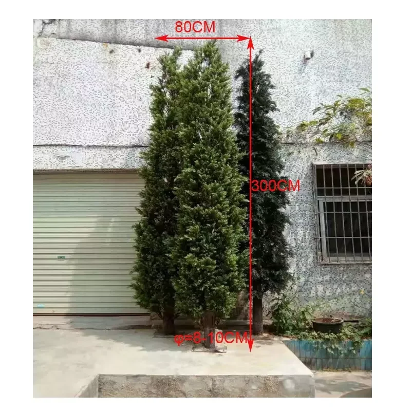 Hot Sale Life Size Artificial Big Pine Tree Branches Pine Cedar Tree ...