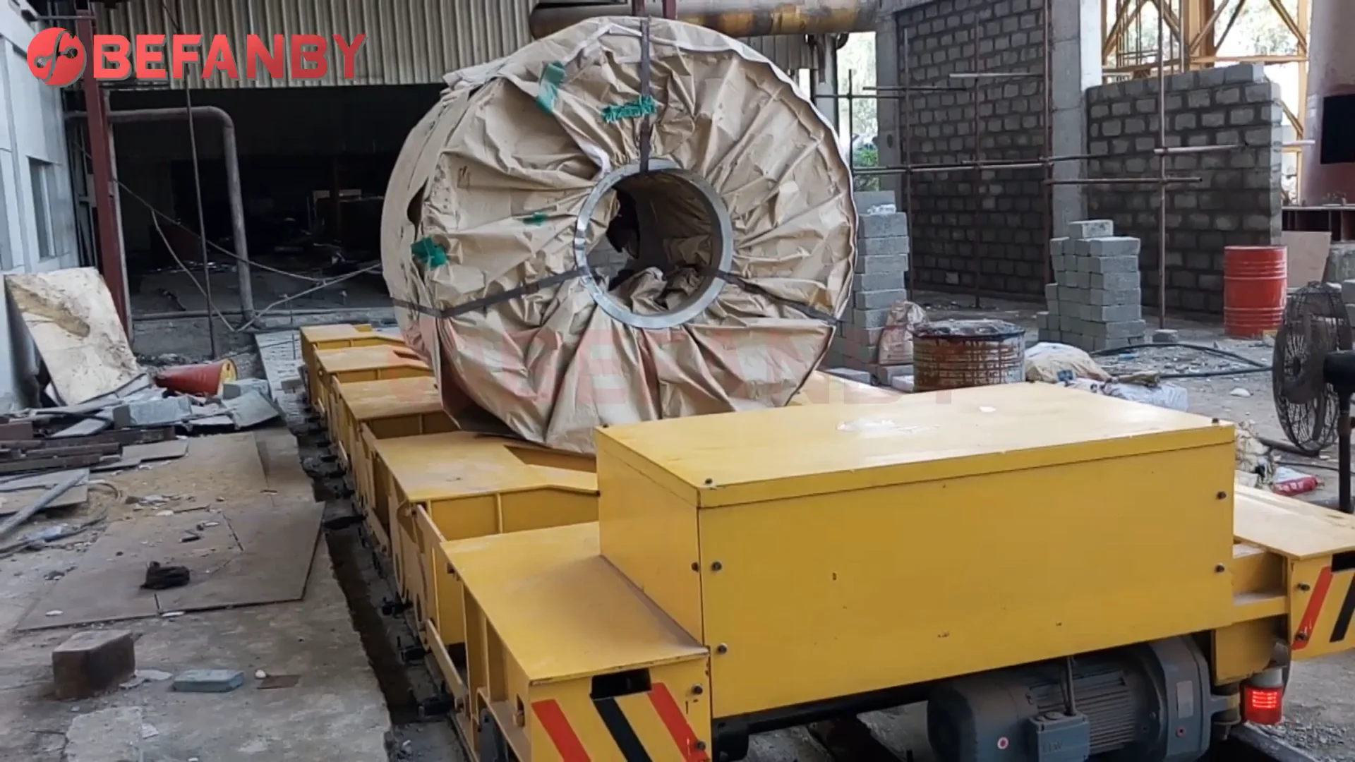 Steel Mill Automated Cost Effective Steel Coil Transfer Car On Sale ...