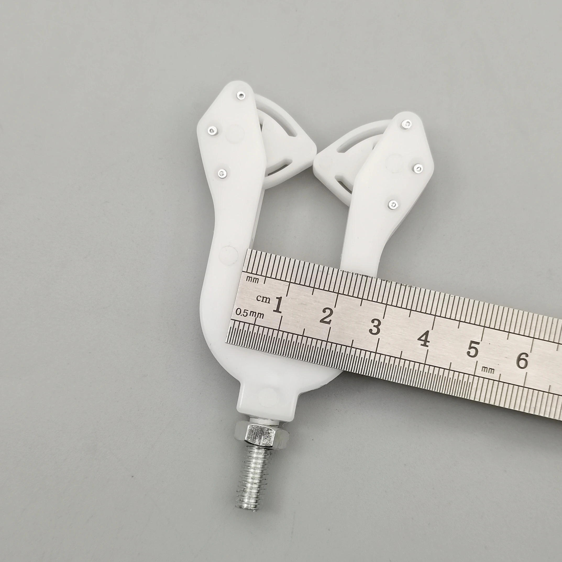 Metos White Peach-Shaped Wiring Harness Fixing Clamping Jig