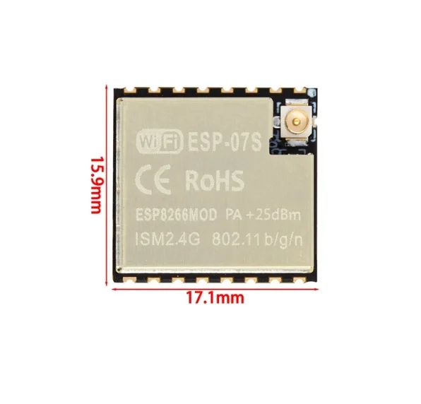 Esp8266 Serial Wifi Model Esp-07/esp-07s Authenticity Guaranteed Esp07 - Buy Esp8266 Serial Wifi ...