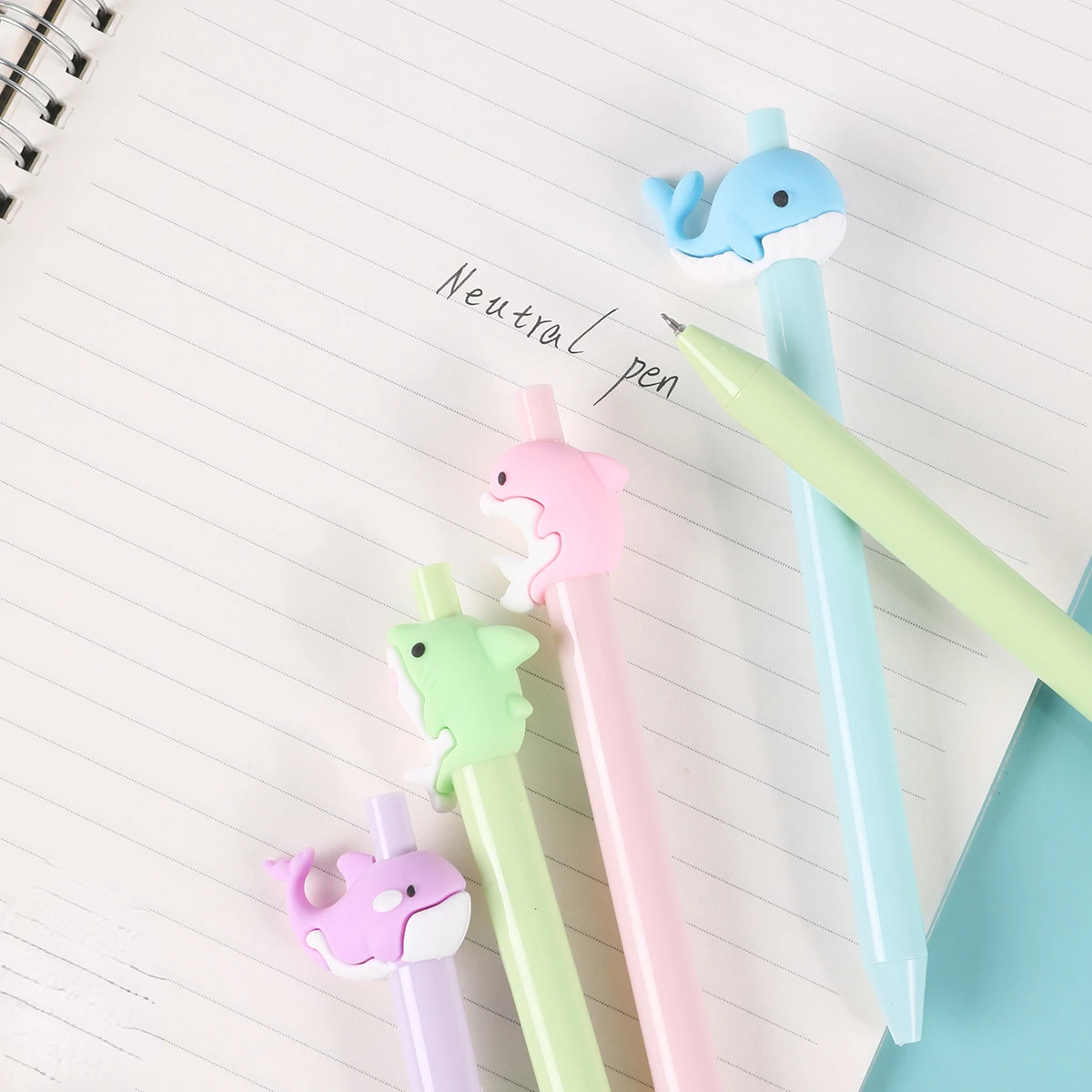 Cute Cartoon Ocean Fish Neutral Pen Creative Student Signature Gel Pen ...