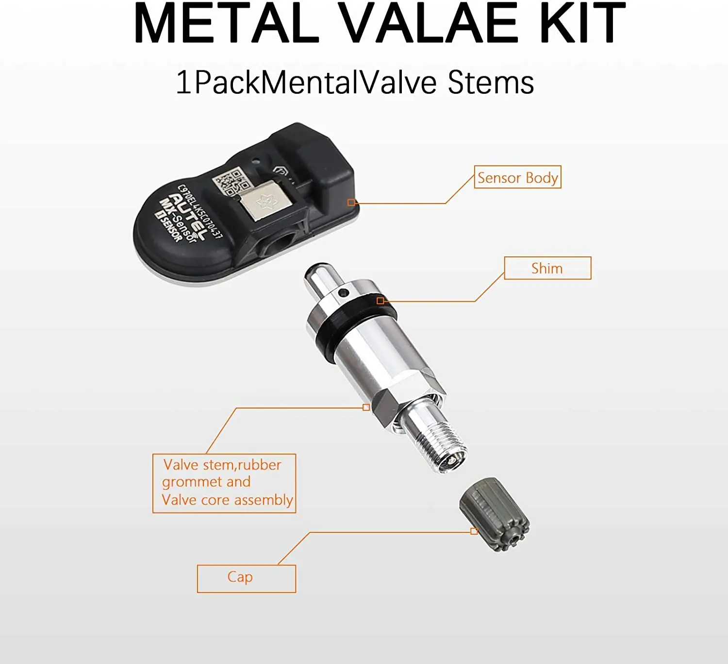 Autel Mx-Sensor - Universal TPMS with 98% Vehicle Coverage