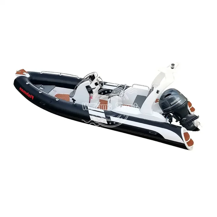 Luxury Fiberglass Rib Boat Inflatable Rigid Boat Luxury Yacht 580 - Buy ...
