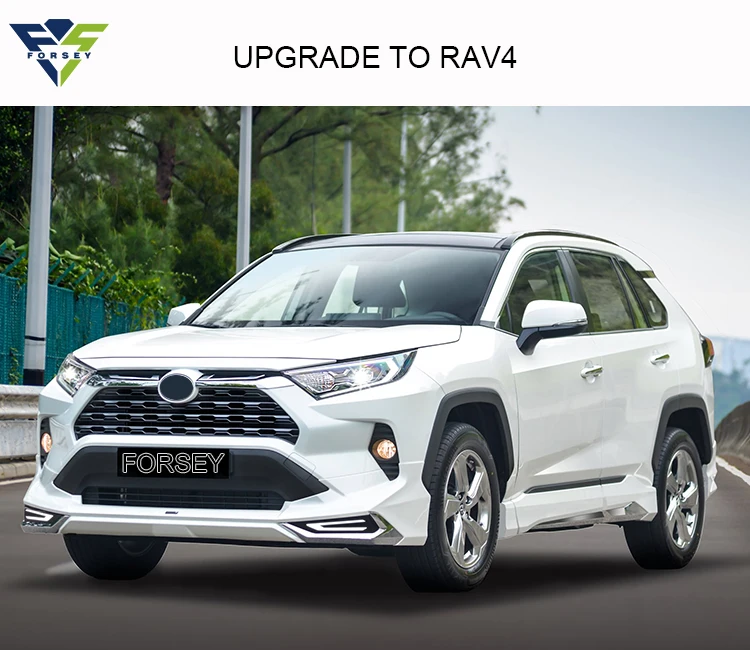 Car Body Kit Front Bumper for 2019-2020 RAV4 Body Kits