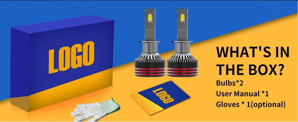 M8 Pro 120w 16000LM Car LED Headlights - Universal Fit