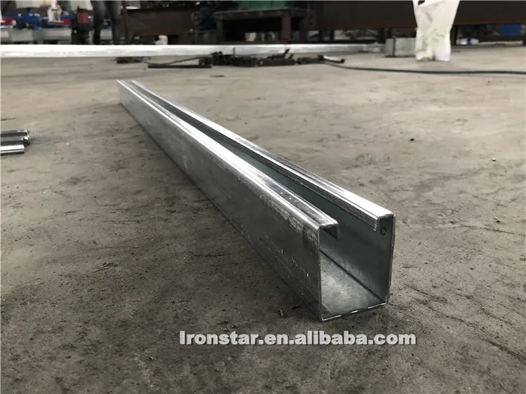 Shutter Door C Channel Side Guide Rail Making Machine