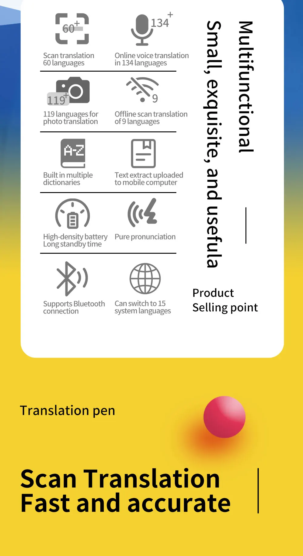 Smart Language Translation Pen Scanner for Quranic Studies