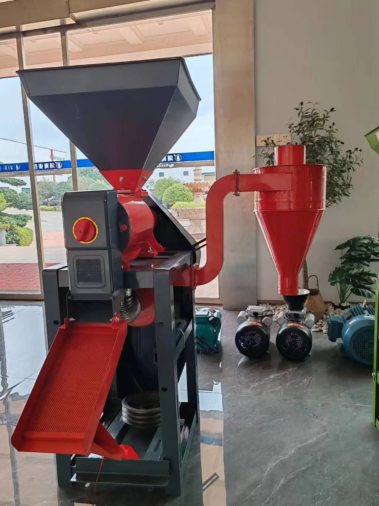 Jinsong 6n70 Diesel Engine Rice Mill Semi-automatic Modern Rice Mill ...