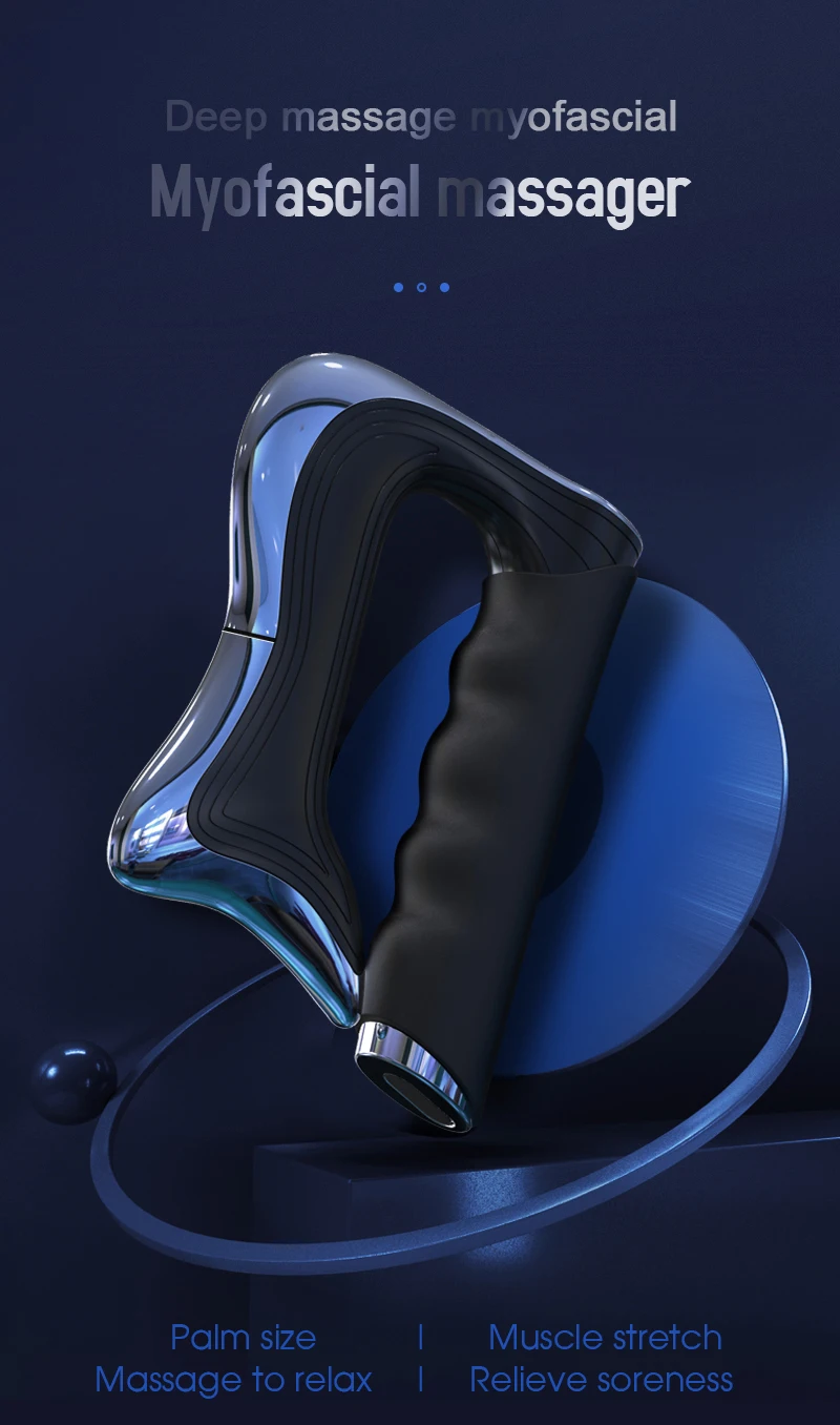 3 Gear Strength NMES Microcurrent Hyperblade Massage Knife