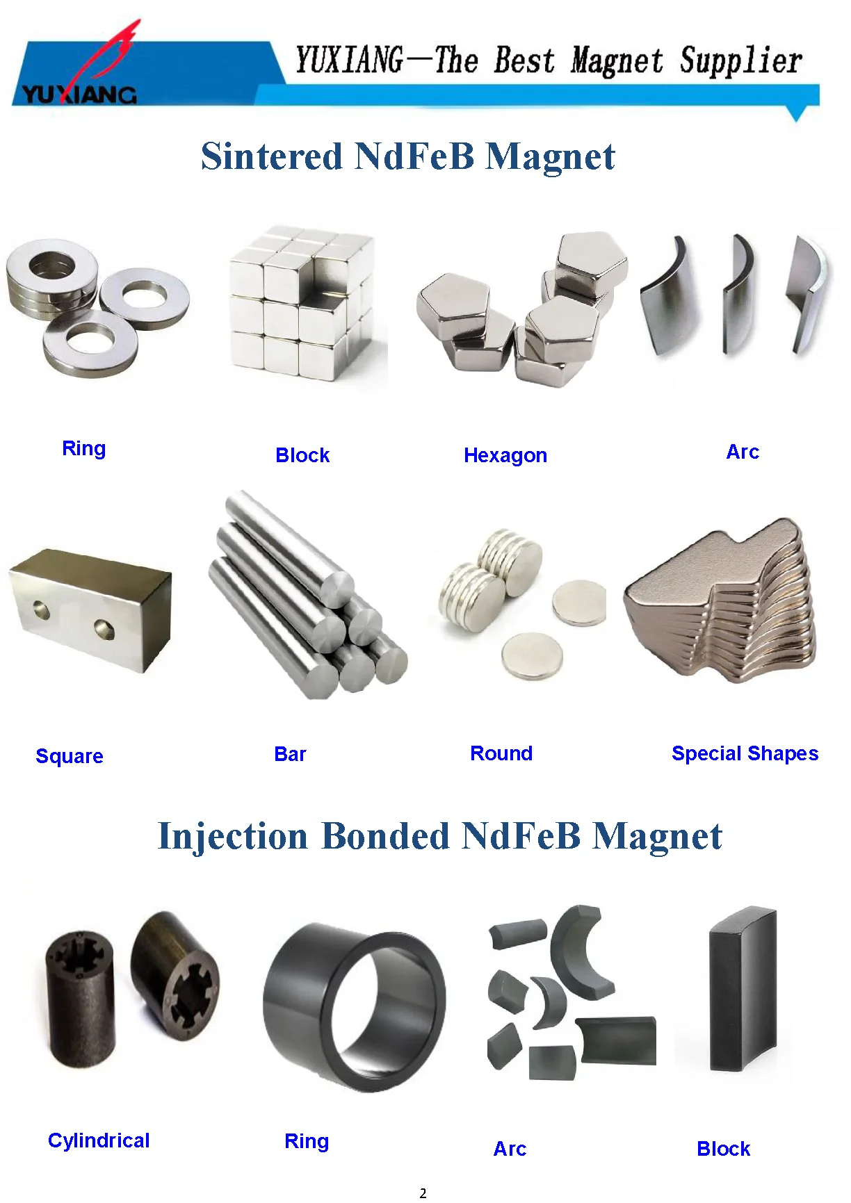 Affordable Dc Motor Custom Permanent Arc Segment Ndfeb Magnet With Hole ...