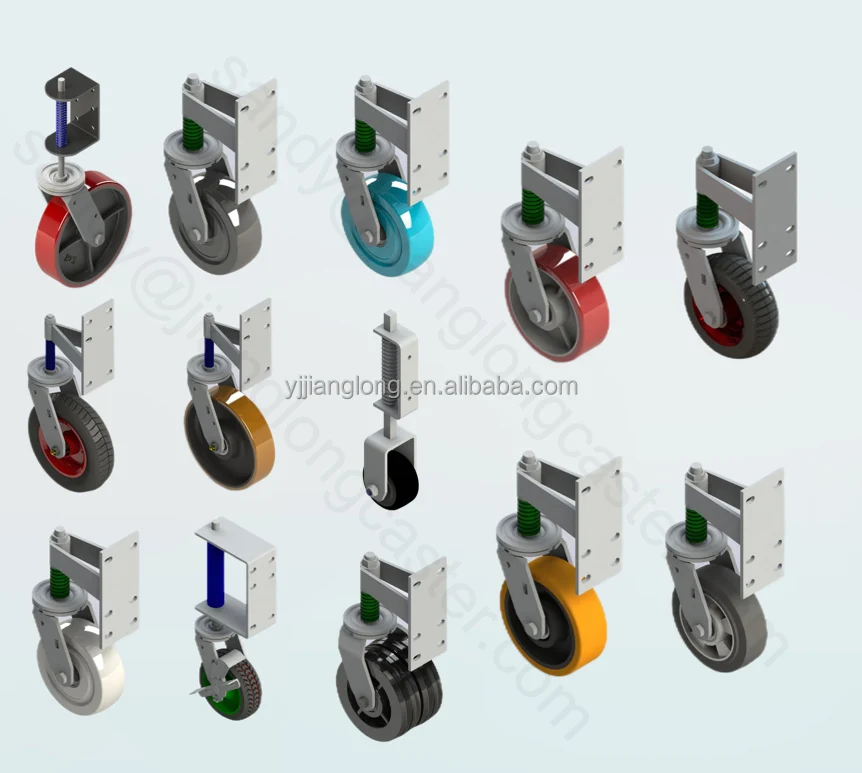 Spring Loaded Casters - Durable and Customizable Solutions
