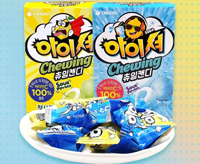 Orion Fruit Super Sour Candy Gummy 42g - Exotic Snacks