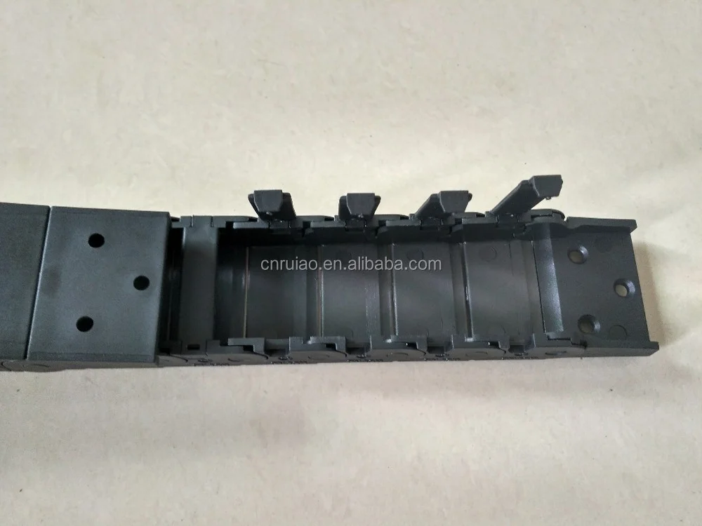 CNC Plastic Cable Track Wire Protection Chain Carrier Chains Cable Drag ...