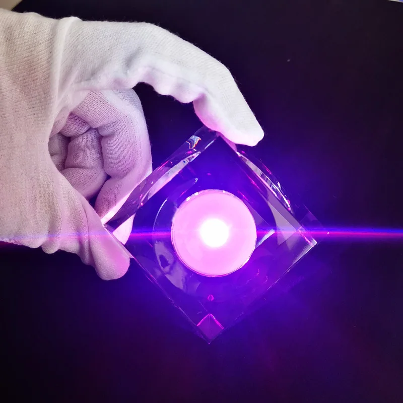 Wholesale Round Multi Color 3d Led Light Crystal Glass Lamp Base - Buy ...