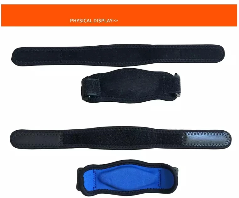 Tennis Tendonitis Elbow Brace Strap Adjustable Golfers Elbow Support ...